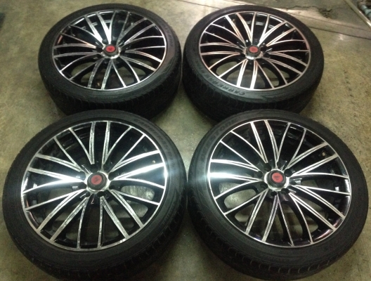 แม็ก ขอบ17 ชุด 4,500฿ LENSO RAIDEN ใส่ 4รู1 - Truck2Hand.com