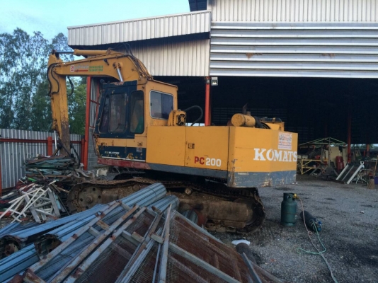 ขออนุาตขายPC200-2ติดหัวเจาะพร้อมบุ้งกี๋หัวเ - Truck2Hand.com