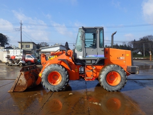 ขายรถตัก HITACHI LX80-7 ขนาดเทียบเท่า TCM L - Truck2Hand.com