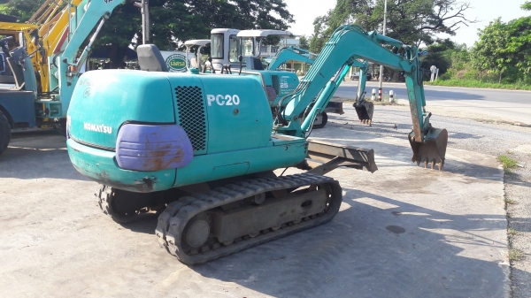 รถขุด Komatsu PC20-7 เก่าญี่ปุ่นแท้ - Truck2Hand.com