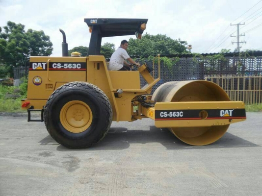 รถบด10ตัน2เพลาเปลือกเดียว CAT CS563 เครื่องดี พร้อมใช้ เอกสารเล่ม ...