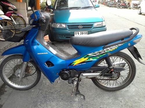 wave 100 ปี 47 สีน้ำเงิน เครื่องแน่นๆ เอกสา - Truck2Hand.com