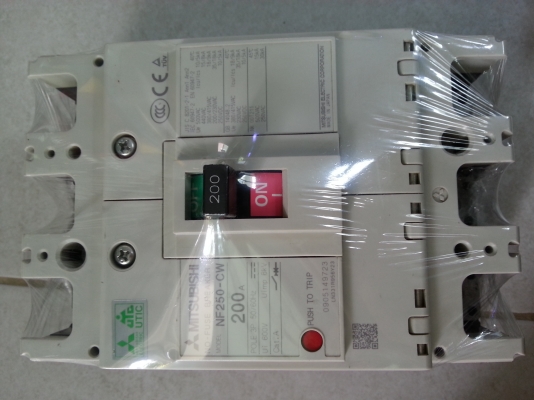 Breaker Mitsubishi NF250-CW 3Pole 200Amp. - Truck2Hand.com