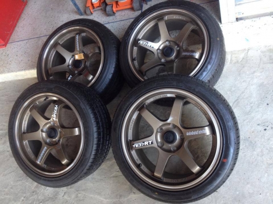 ล้อใหม่ TE37RT ขอบ17 5รู114 หน้า7.5. หลัง9 - Truck2Hand.com