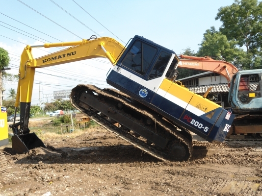 ขายรถแมคโครPC200-5 สภาพพร้อมใช้ ไฟฟ้าครบ แอ - Truck2Hand.com