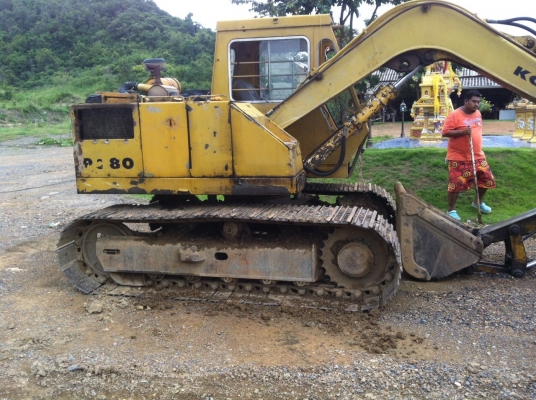 ตลาดซื้อขาย เครื่องจักร รถแบคโฮ รถขุด KOMATSU (โคมัทสึ) สงขลา มือสอง ...