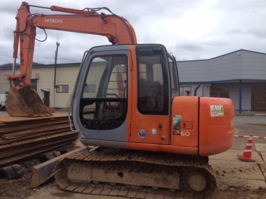 รถขุด Hitachi EX60-5 รถญี่ปุ่น สนใจโทร. 080 - Truck2Hand.com