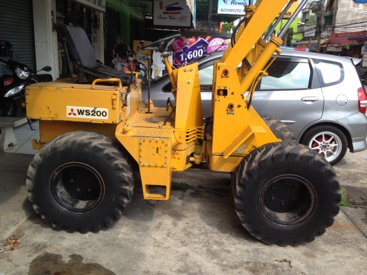 ตลาดซื้อขาย เครื่องจักร รถตัก ล้อยาง/ตีนตะขาบ MITSUBISHI (มิตซูบิชิ ...