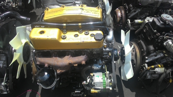 เครื่อวisuzu 4ja มังกรทองฝาทอง พร้อมเกีร์ย - Truck2Hand.com